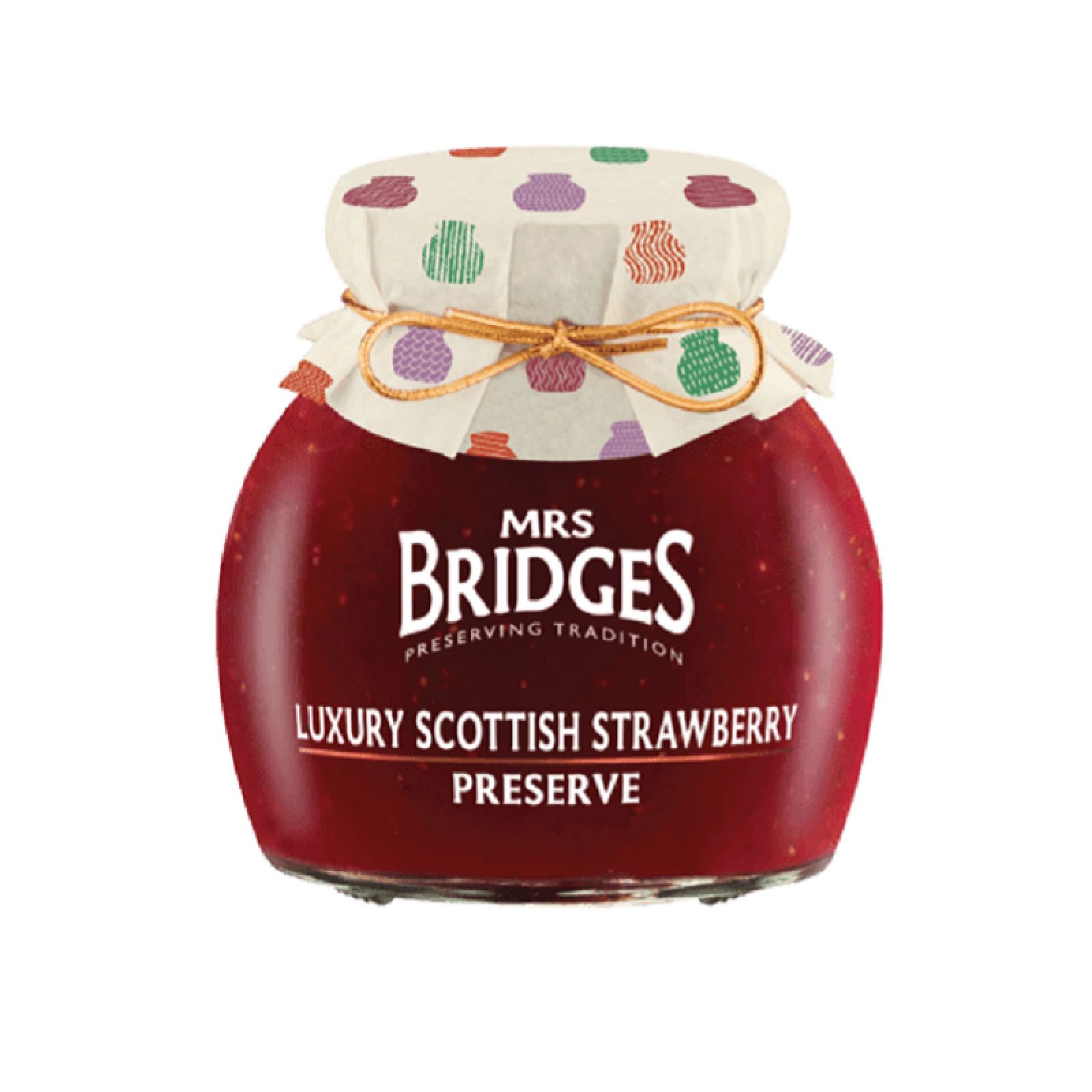 Μαρμελάδα Με Κομμάτια Φράουλα Mrs Bridges 340gr